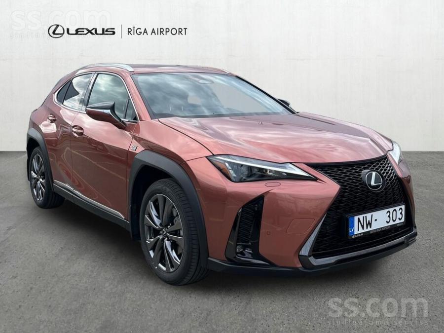 Brown Lexus UX 2025 in Riga, with an engine capacity of 2.00 L and mileage of 7 thousand km for 41900 €, photo 19 on AUTOMOTO.COM.LV