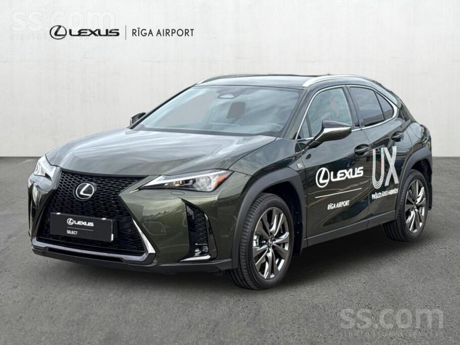 Zaļš Lexus UX 2025 Valmiera, ar dzinēja tilpumu 2.00 L un nobraukumu 5 tūkst. km par 39000 €, foto 1 vietnē AUTOMOTO.COM.LV