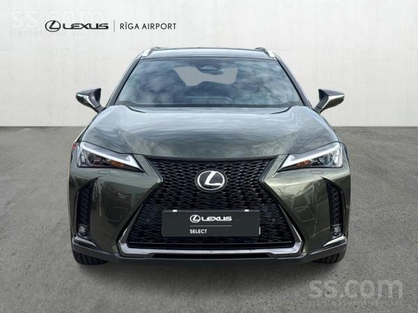 Green Lexus UX 2025 in Valmiera, with an engine capacity of 2.00 L and mileage of 5 thousand km for 39000 €, photo 6 on AUTOMOTO.COM.LV