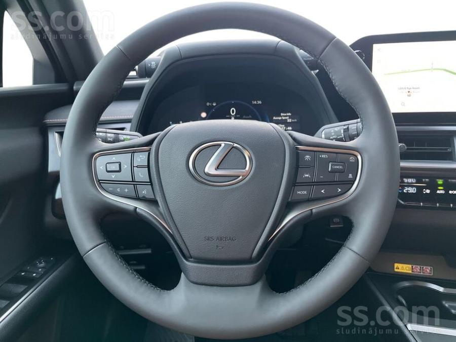 Pelēks Lexus UX 2024 Rīga, ar dzinēja tilpumu 2.00 L un nobraukumu 7 tūkst. km par 41900 €, foto 12 vietnē AUTOMOTO.COM.LV