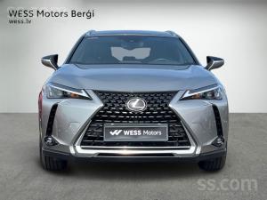 Grey Lexus UX 2024 in Riga, with an engine capacity of 2.00 L and mileage of 35 thousand km for 31990 €, photo 6 on AUTOMOTO.COM.LV