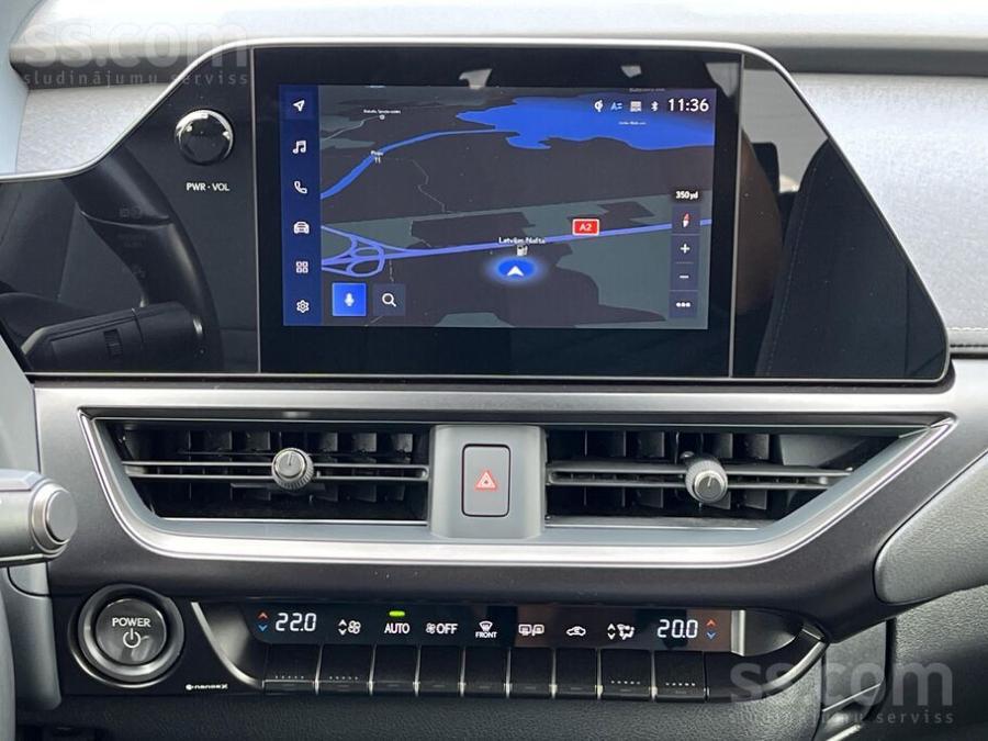 Grey Lexus UX 2024 in Riga, with an engine capacity of 2.00 L and mileage of 35 thousand km for 31990 €, photo 15 on AUTOMOTO.COM.LV