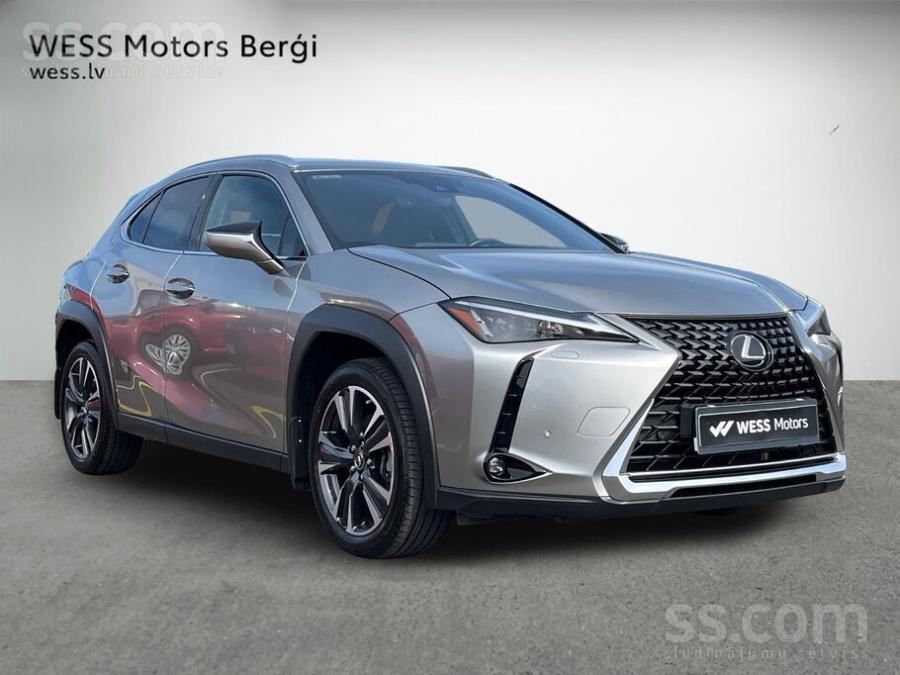 Grey Lexus UX 2024 in Riga, with an engine capacity of 2.00 L and mileage of 35 thousand km for 31990 €, photo 28 on AUTOMOTO.COM.LV