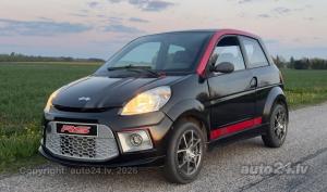 Melns Ligier Ixo 2011 Tiri, ar dzinēja tilpumu 0.44 L un nobraukumu 55 tūkst. km par 3500 €, foto  vietnē AUTOMOTO.COM.LV