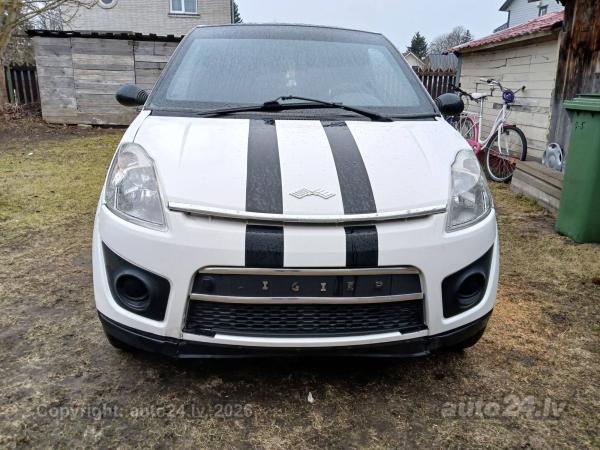 Balts Ligier Ixo 2012 Pērnava, ar dzinēja tilpumu 0.51 L un nobraukumu 7 tūkst. km par 3000 €, foto 1 vietnē AUTOMOTO.COM.LV