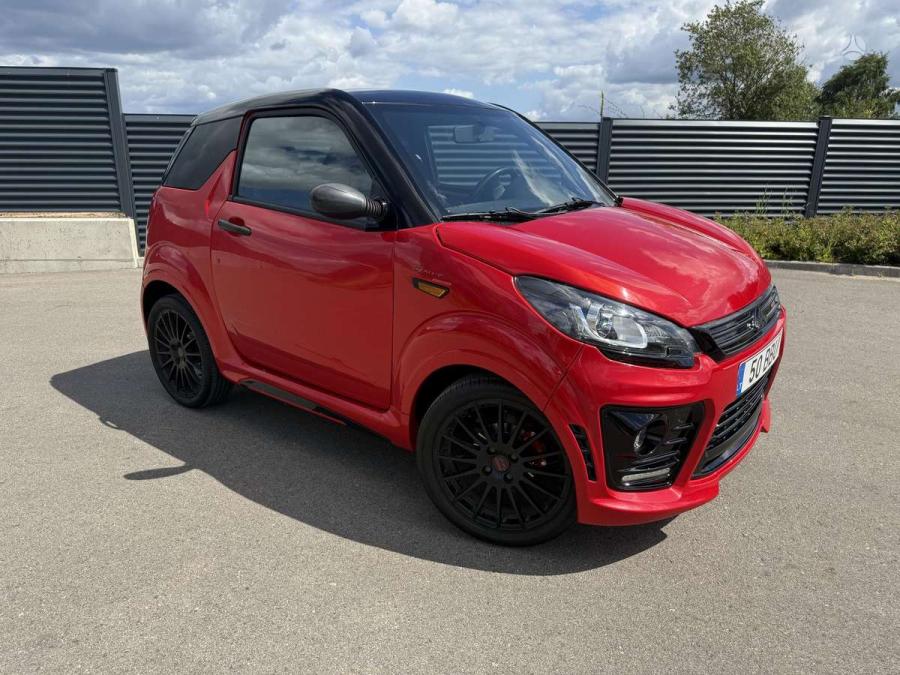 Sarkans Ligier JS 50 2021 Viļņa, ar dzinēja tilpumu 0.48 L un nobraukumu 50 tūkst. km par 9400 €, foto 1 vietnē AUTOMOTO.COM.LV
