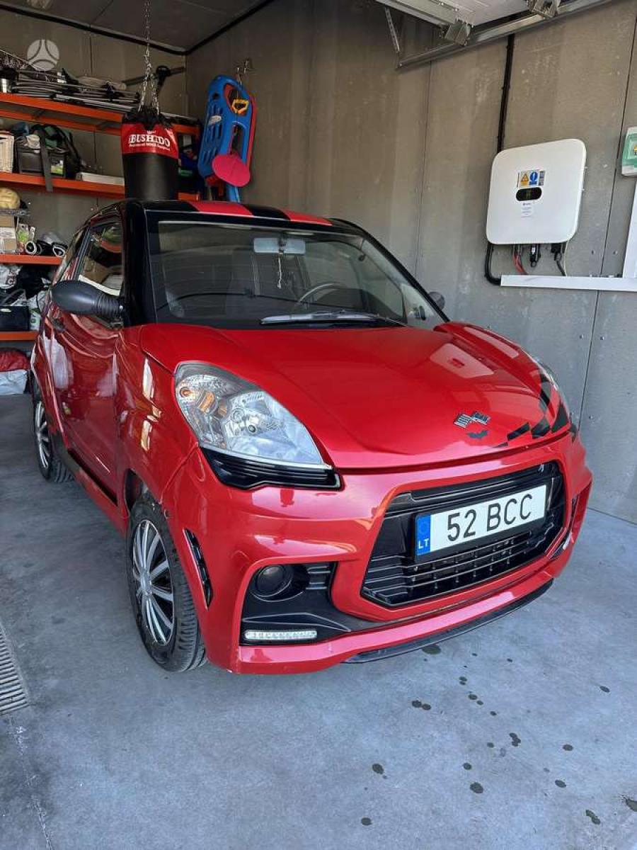 Red Ligier JS 50 2017 in Siauliai, with an engine capacity of 0.51 L and mileage of 53 thousand km for 6700 €, photo 6 on AUTOMOTO.COM.LV