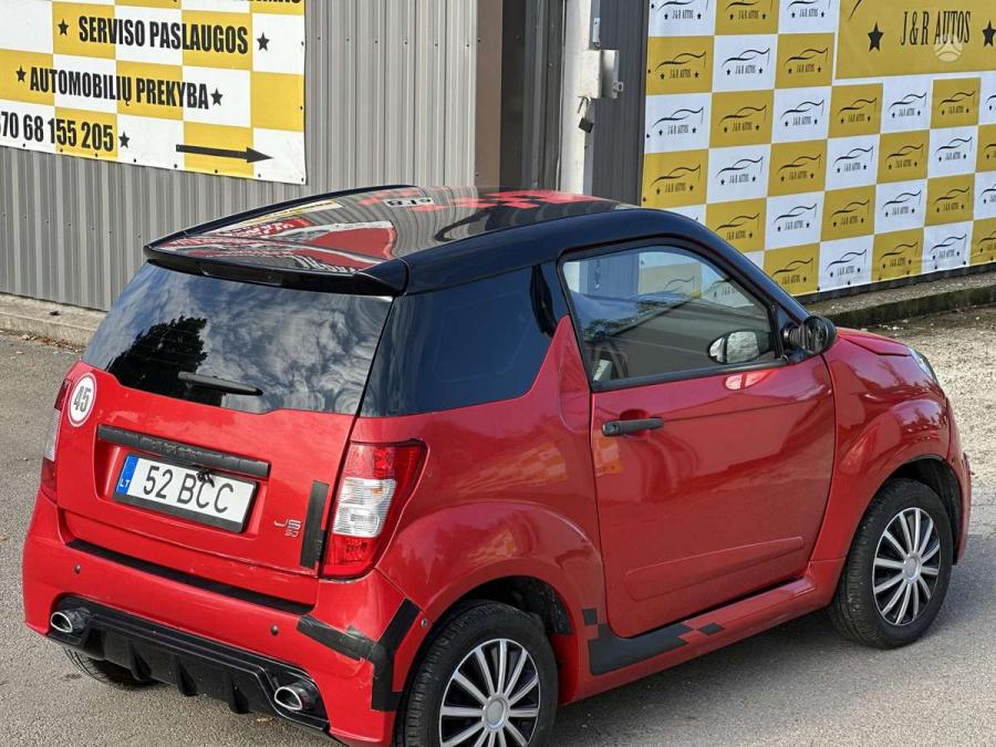 Red Ligier JS 50 2017 in Siauliai, with an engine capacity of 0.51 L and mileage of 53 thousand km for 6700 €, photo 14 on AUTOMOTO.COM.LV