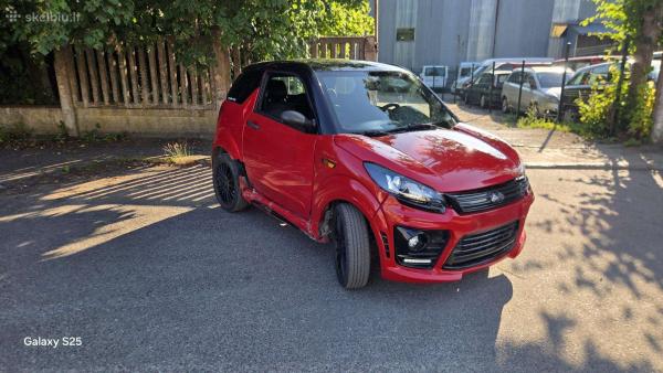 Sarkans Ligier JS 50 2020 Klaipėda, ar dzinēja tilpumu 0.80 L un nobraukumu 19 tūkst. km par 6 €, foto 1 vietnē AUTOMOTO.COM.LV