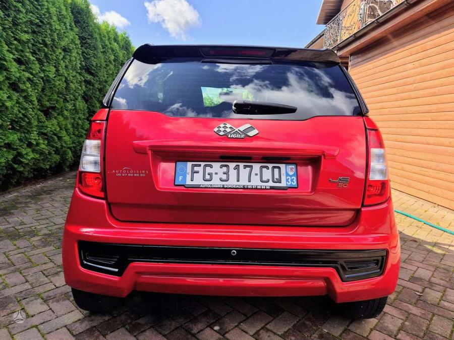 Red Ligier JS 50 2019 in Taurage, with an engine capacity of 0.50 L and mileage of 55 thousand km for 7500 €, photo 9 on AUTOMOTO.COM.LV
