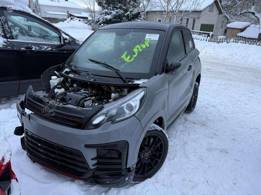 Pelēks Ligier JS 60 2022 Viļņa, ar dzinēja tilpumu 0.49 L un nobraukumu 33 tūkst. km par 7600 €, foto 1 vietnē AUTOMOTO.COM.LV