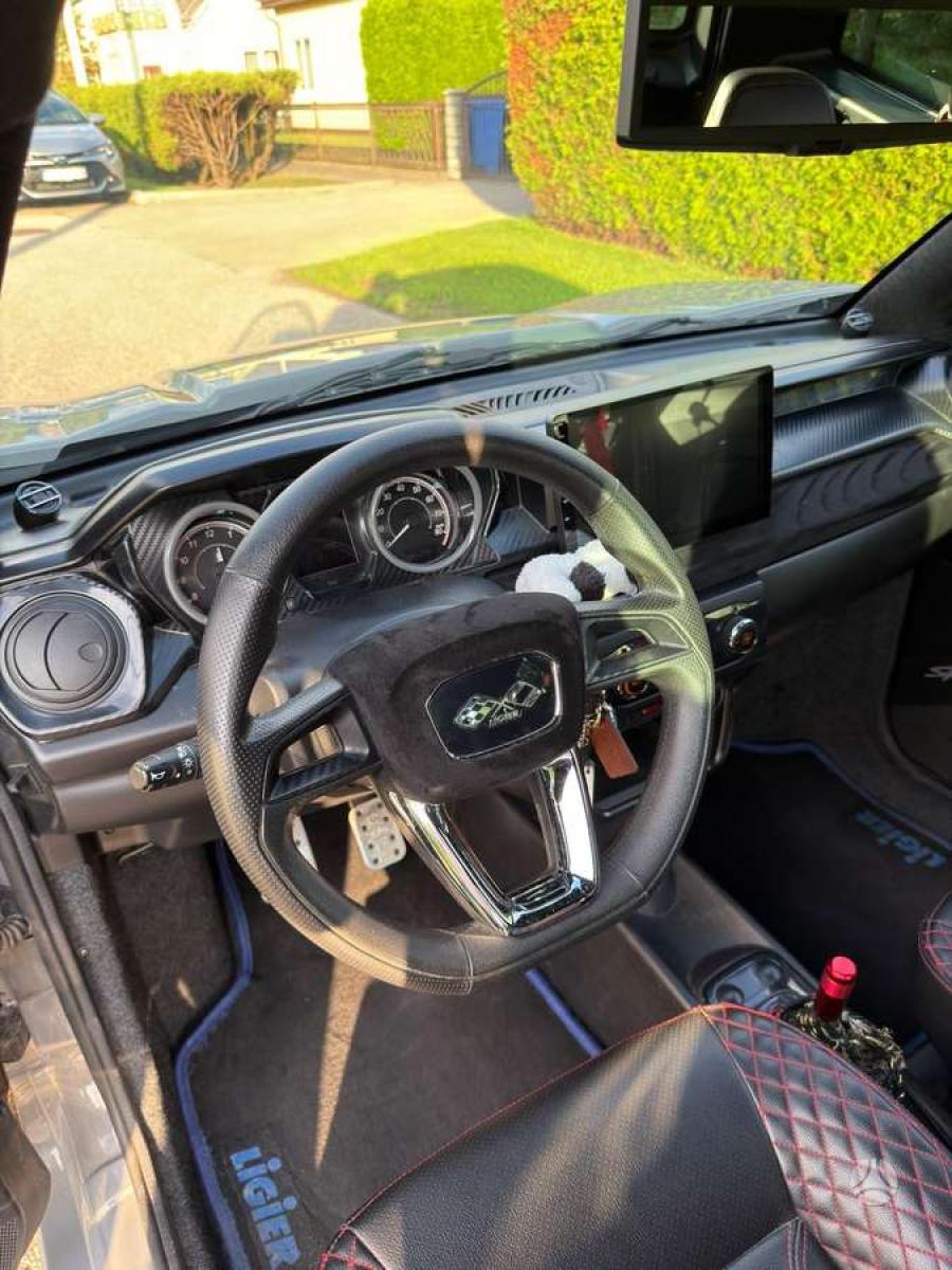 Grey Ligier JS 60 2023 in Marijampole, with an engine capacity of 0.00 L and mileage of 15 thousand km for 14400 €, photo 15 on AUTOMOTO.COM.LV