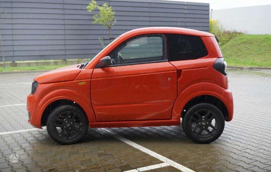 Sarkans Ligier Myli 2024 Viļņa, ar dzinēja tilpumu 0.00 L un nobraukumu 6 tūkst. km par 12900 €, foto 3 vietnē AUTOMOTO.COM.LV