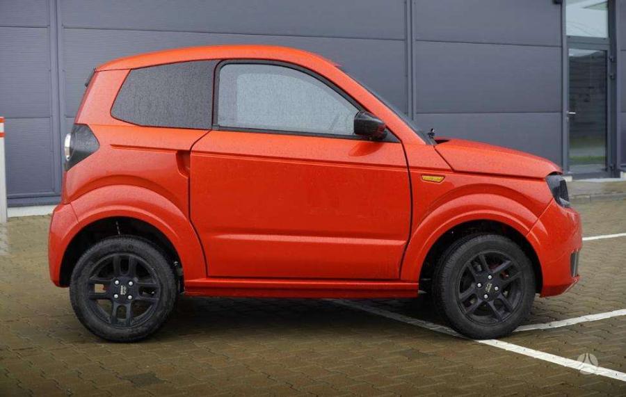 Sarkans Ligier Myli 2024 Viļņa, ar dzinēja tilpumu 0.00 L un nobraukumu 6 tūkst. km par 12900 €, foto 5 vietnē AUTOMOTO.COM.LV