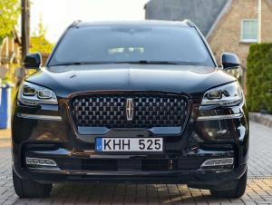 Melns Lincoln Aviator 2021 Šauļi, ar dzinēja tilpumu 3.00 L un nobraukumu 89 tūkst. km par 48500 €, foto 10 vietnē AUTOMOTO.COM.LV