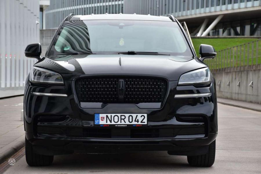 Melns Lincoln Aviator 2023 Viļņa, ar dzinēja tilpumu 2.96 L un nobraukumu 114 tūkst. km par 29500 €, foto 19 vietnē AUTOMOTO.COM.LV