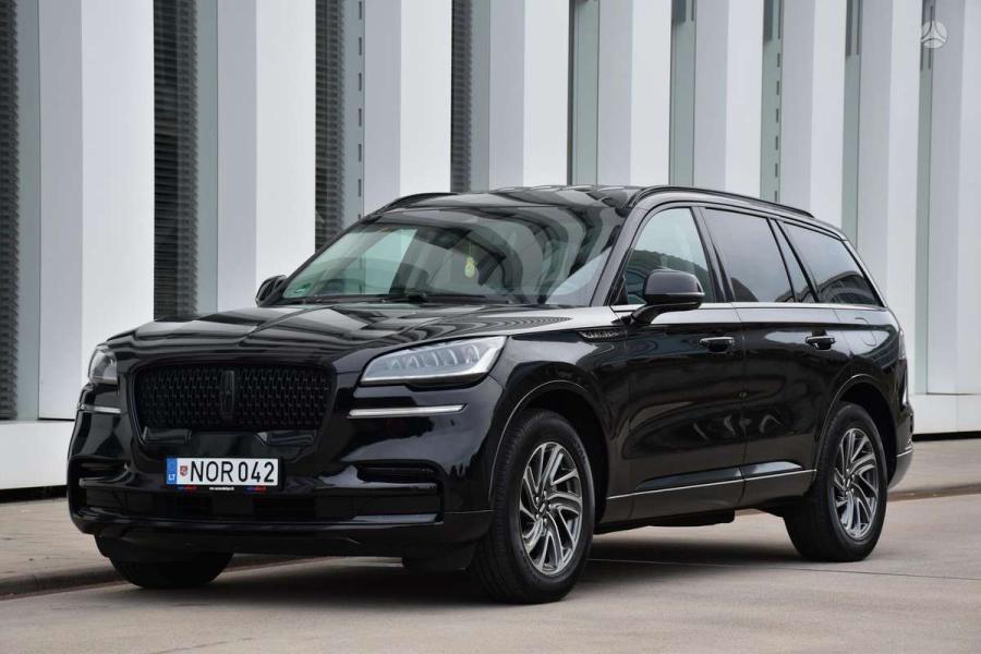 Melns Lincoln Aviator 2023 Viļņa, ar dzinēja tilpumu 2.96 L un nobraukumu 114 tūkst. km par 29500 €, foto 21 vietnē AUTOMOTO.COM.LV