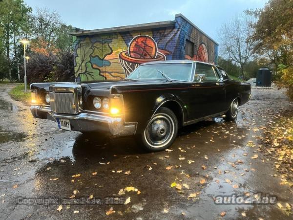 Melns Lincoln Continental 1969 Tallina, ar dzinēja tilpumu 7.60 L un nobraukumu 0 tūkst. km par 16000 €, foto 2 vietnē AUTOMOTO.COM.LV