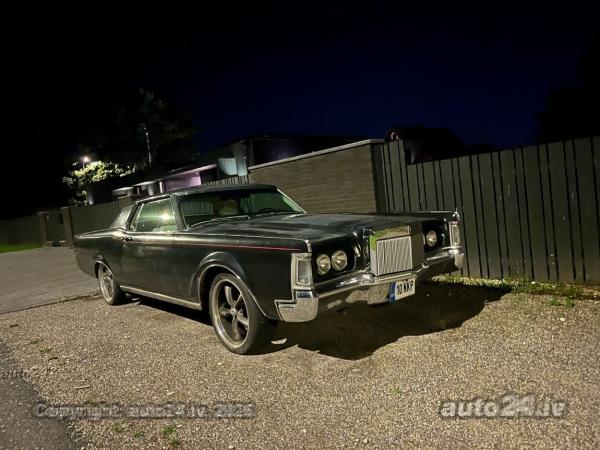 Melns Lincoln Continental 1969 Tallina, ar dzinēja tilpumu 7.60 L un nobraukumu 0 tūkst. km par 16000 €, foto 4 vietnē AUTOMOTO.COM.LV