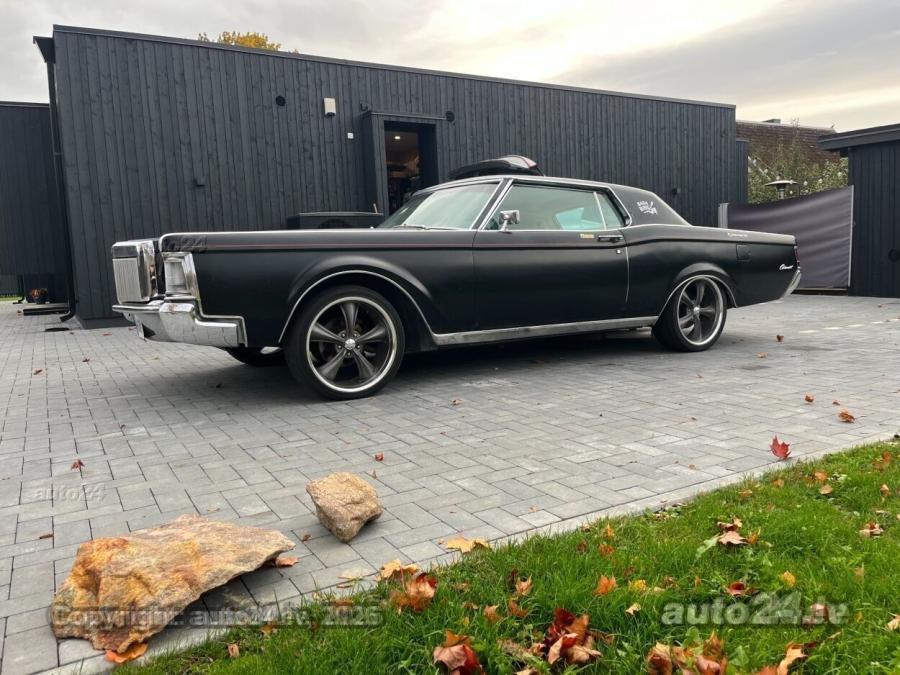 Black Lincoln Continental 1969 in Tallinn, with an engine capacity of 7.60 L and mileage of 0 thousand km for 16000 €, photo 6 on AUTOMOTO.COM.LV
