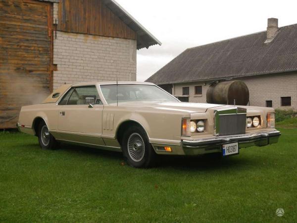 Brūns Lincoln Continental 1978 Viļņa, ar dzinēja tilpumu 7.50 L un nobraukumu 60 tūkst. km par 18000 €, foto 3 vietnē AUTOMOTO.COM.LV