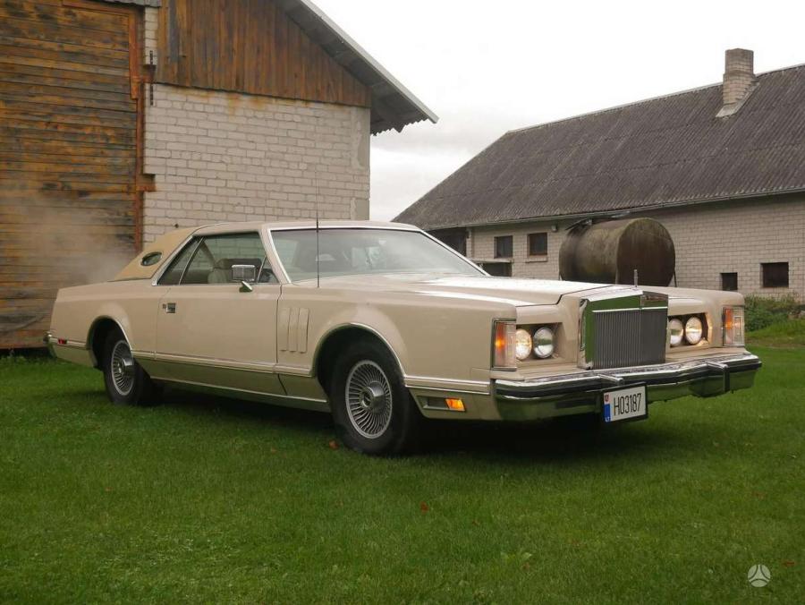 Brūns Lincoln Continental 1978 Viļņa, ar dzinēja tilpumu 7.50 L un nobraukumu 60 tūkst. km par 18000 €, foto 3 vietnē AUTOMOTO.COM.LV