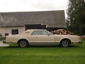 Brūns Lincoln Continental 1978 Viļņa, ar dzinēja tilpumu 7.50 L un nobraukumu 60 tūkst. km par 18000 €, foto 6 vietnē AUTOMOTO.COM.LV
