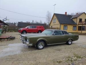 Green Lincoln Continental 1969 in Tallinn, with an engine capacity of 5.90 L and mileage of 90 thousand km for 5000 €, photo 4 on AUTOMOTO.COM.LV