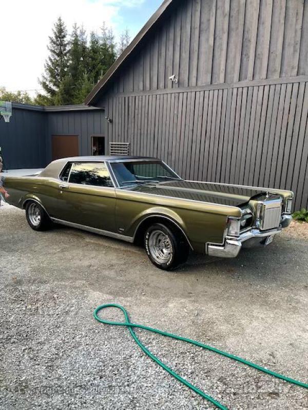 Green Lincoln Continental 1969 in Tallinn, with an engine capacity of 5.90 L and mileage of 90 thousand km for 5000 €, photo 4 on AUTOMOTO.COM.LV