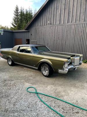 Green Lincoln Continental 1969 in Tallinn, with an engine capacity of 5.90 L and mileage of 90 thousand km for 5000 €, photo 5 on AUTOMOTO.COM.LV