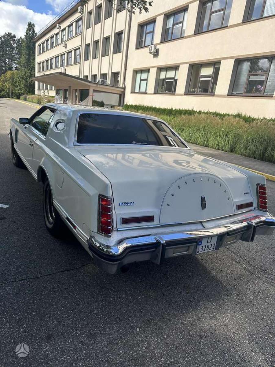 Dzeltens Lincoln Continental 1978 Kauņa, ar dzinēja tilpumu 6.56 L un nobraukumu 28 tūkst. km par 9900 €, foto 6 vietnē AUTOMOTO.COM.LV