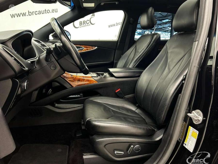 Black Lincoln MKX 2017 in Vilnius, with an engine capacity of 3.73 L and mileage of 168 thousand km for 14900 €, photo 6 on AUTOMOTO.COM.LV