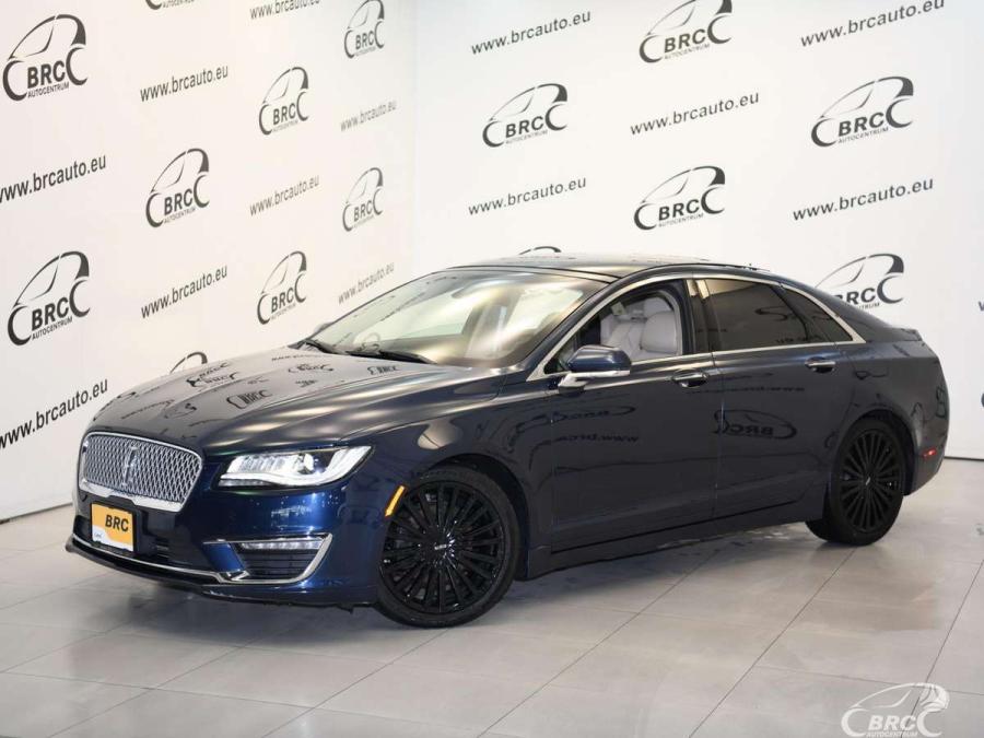 Blue Lincoln MKZ 2017 in Vilnius, with an engine capacity of 2.00 L and mileage of 230 thousand km for 8990 €, photo 1 on AUTOMOTO.COM.LV