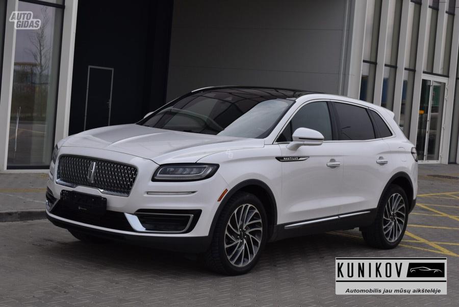 White Lincoln Nautilus 2019 in Vilnius, with an engine capacity of 2.00 L and mileage of 170 thousand km for 22950 €, photo 1 on AUTOMOTO.COM.LV