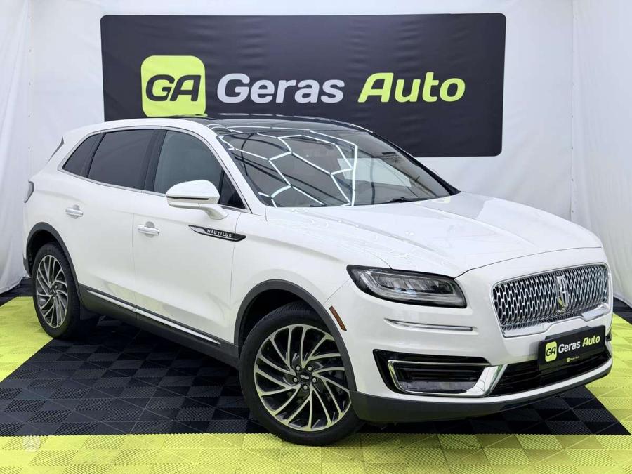 White Lincoln Nautilus 2019 in Vilnius, with an engine capacity of 2.00 L and mileage of 170 thousand km for 23990 €, photo 4 on AUTOMOTO.COM.LV