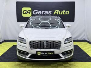 White Lincoln Nautilus 2019 in Vilnius, with an engine capacity of 2.00 L and mileage of 170 thousand km for 23990 €, photo 8 on AUTOMOTO.COM.LV