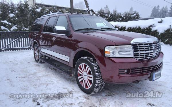 Red Lincoln Navigator 2010 in Tallinn, with an engine capacity of 5.40 L and mileage of 237 thousand km for 13000 €, photo 1 on AUTOMOTO.COM.LV