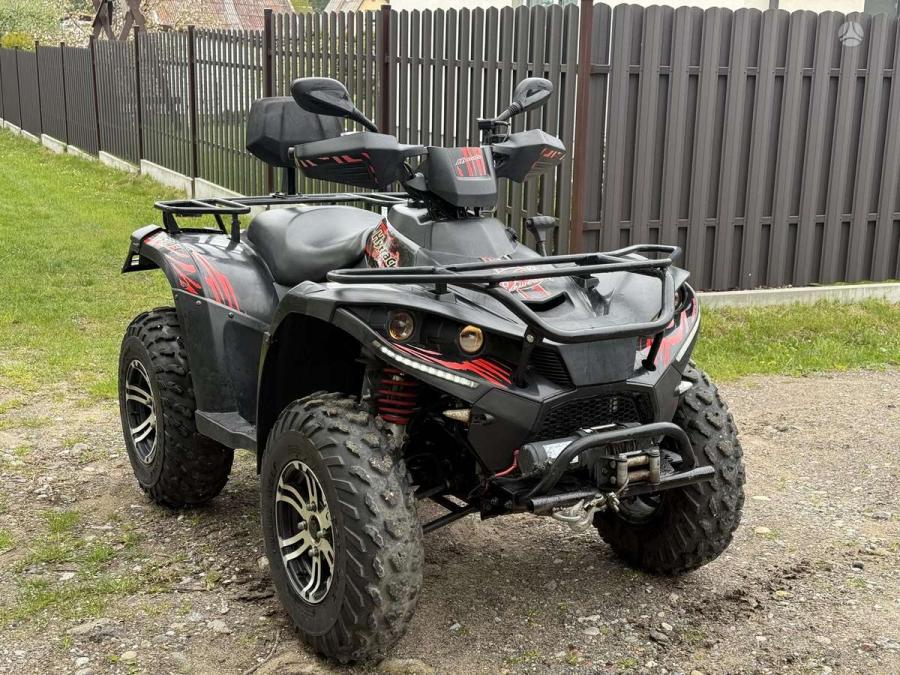 Black Linhai 500 2016 in Silute, with an engine capacity of 0.50 L and mileage of 11 thousand km for 3350 €, photo 1 on AUTOMOTO.COM.LV