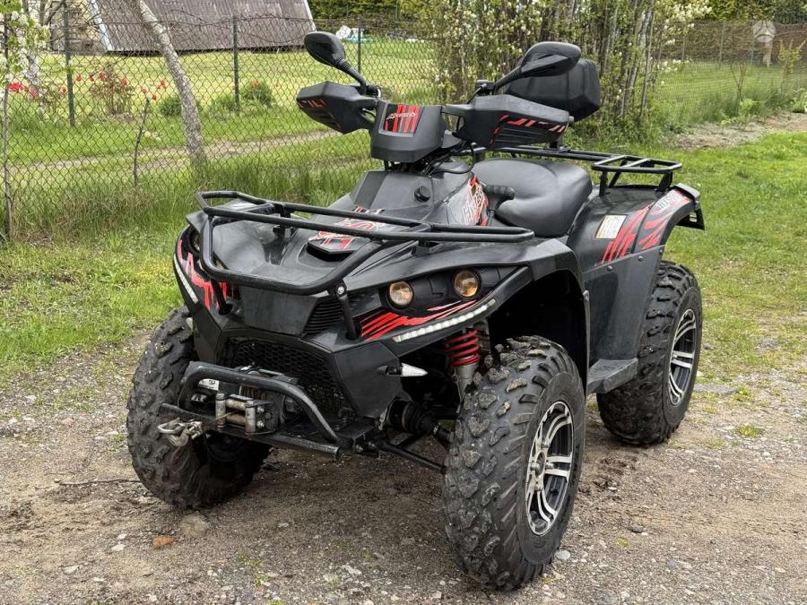 Black Linhai 500 2016 in Silute, with an engine capacity of 0.50 L and mileage of 11 thousand km for 3350 €, photo 3 on AUTOMOTO.COM.LV