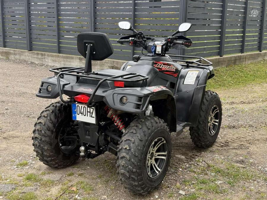 Black Linhai 500 2016 in Silute, with an engine capacity of 0.50 L and mileage of 11 thousand km for 3350 €, photo 6 on AUTOMOTO.COM.LV