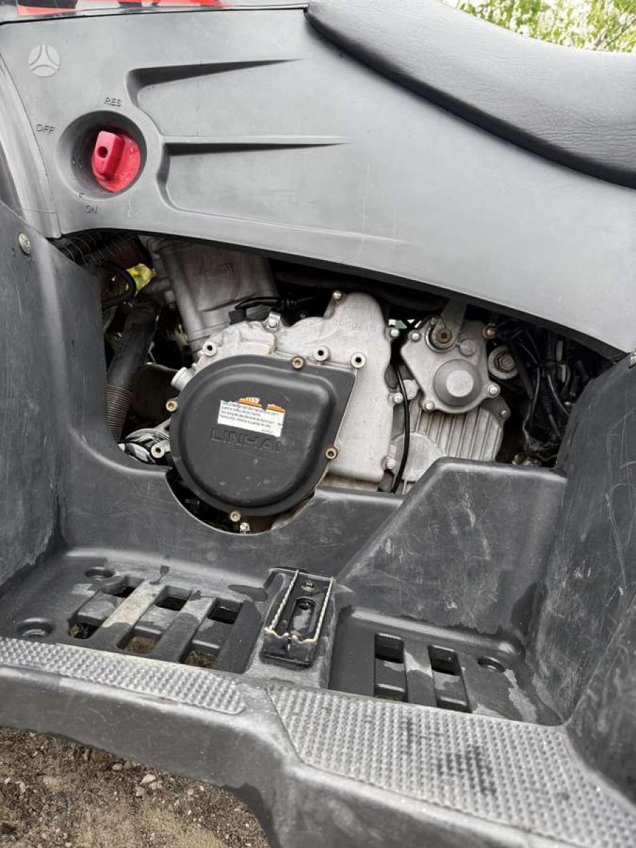 Black Linhai 500 2016 in Silute, with an engine capacity of 0.50 L and mileage of 11 thousand km for 3350 €, photo 8 on AUTOMOTO.COM.LV