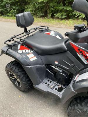 Black Linhai 500 2022 in Kaunas, with an engine capacity of 0.50 L and mileage of 1 thousand km for 4200 €, photo 11 on AUTOMOTO.COM.LV