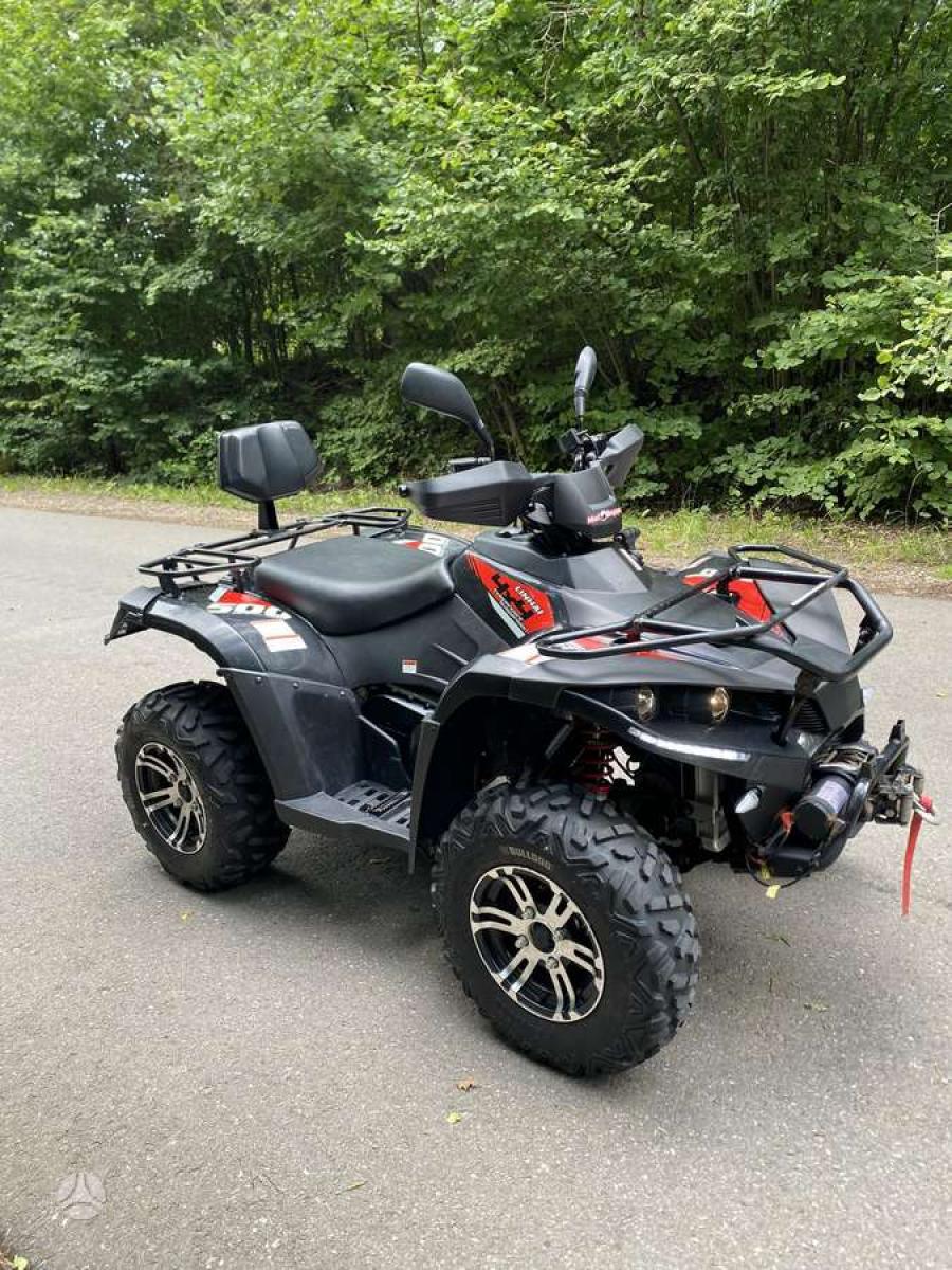 Black Linhai 500 2022 in Kaunas, with an engine capacity of 0.50 L and mileage of 1 thousand km for 4200 €, photo 12 on AUTOMOTO.COM.LV