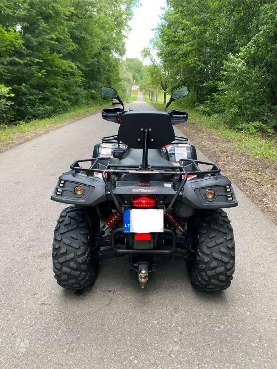 Black Linhai 500 2022 in Kaunas, with an engine capacity of 0.50 L and mileage of 1 thousand km for 4200 €, photo 13 on AUTOMOTO.COM.LV