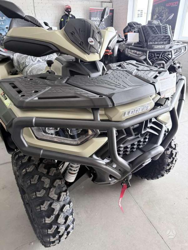 Green Loncin Xwolf 1000 2026 in Siauliai, with an engine capacity of 0.98 L and mileage of 0 thousand km for 10999 €, photo 8 on AUTOMOTO.COM.LV