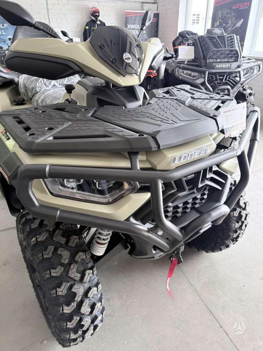 Green Loncin Xwolf 1000 2026 in Siauliai, with an engine capacity of 0.98 L and mileage of 0 thousand km for 10999 €, photo 9 on AUTOMOTO.COM.LV