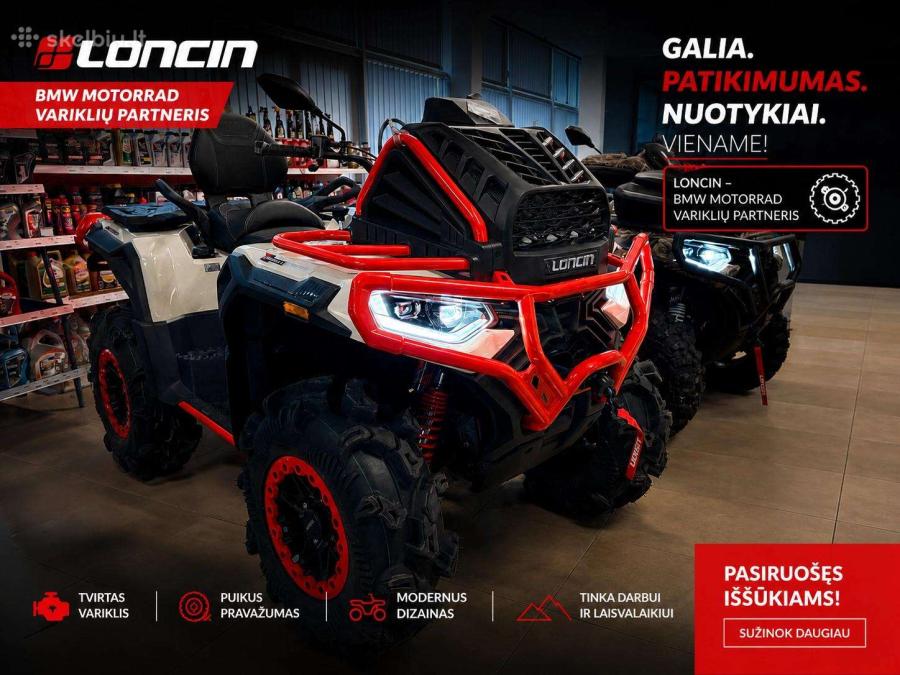Loncin Xwolf 1000 2025 Šilutė, ar dzinēja tilpumu 0.00 L un nobraukumu 0 tūkst. km par 11265 €, foto 1 vietnē AUTOMOTO.COM.LV