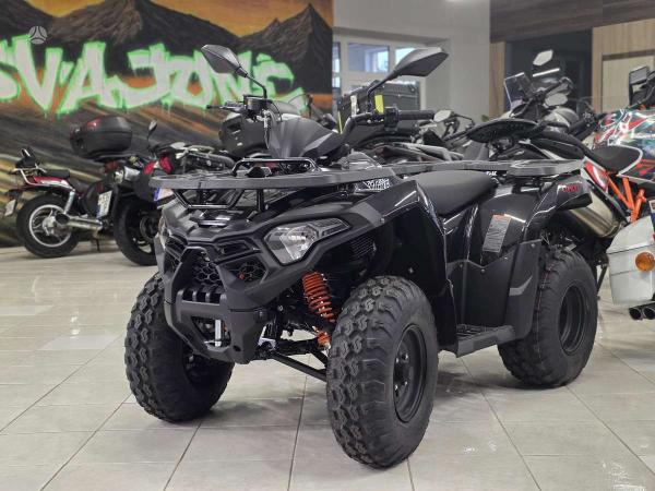 Black Loncin Xwolf 200 2026 in Panevezys, with an engine capacity of 0.20 L and mileage of 0 thousand km for 2790 €, photo 2 on AUTOMOTO.COM.LV