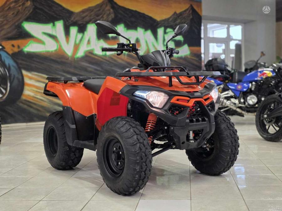 Оранжевый Loncin Xwolf 200 2025 в Паневежис, объемом двигателя 0.20 л и пробегом 23 тыс. км за 2590 €, фото 1 на AUTOMOTO.COM.LV