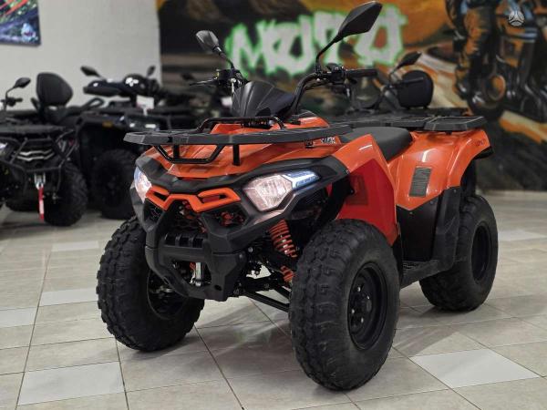 Orange Loncin Xwolf 200 2025 in Panevezys, with an engine capacity of 0.20 L and mileage of 23 thousand km for 2590 €, photo 3 on AUTOMOTO.COM.LV
